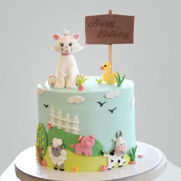 Kitty Theme Cake- MyFlowerTree